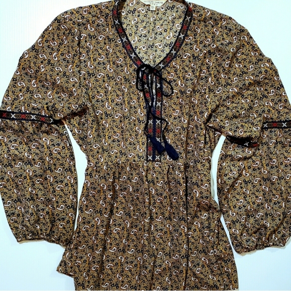 Alchemy Thread | Tops | Womens Alchemy Thread Boho Puff Sleeve Tunic ...